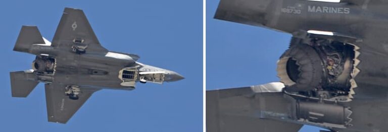 F-35BライトニングIIの冷たい空気のリフトファンと推力偏向ノズル | 写真で学ぶ航空機のモノづくり